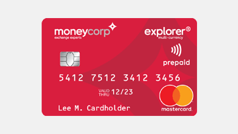 Moneycorp | Explorer Multi-Currency Mastercard®